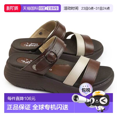 日本直邮Pansy 女士凉鞋 MS210 轻便办公鞋 2WAY 腰带 Pansy