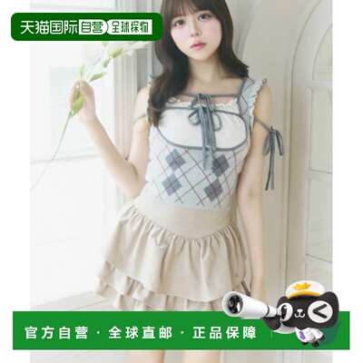 日本直邮OLIVE des OLIVE 女装 层叠荷叶边迷你裙 1162010030