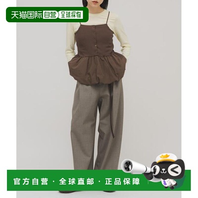 1h可退 日本直邮官方授权 KBF 泡泡吊带套装上衣