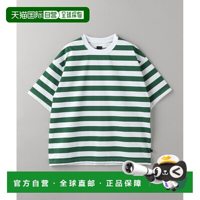 日本直邮DAIWA PIER39 女士绘带细节条纹T恤 16175995998