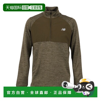 日本直邮New Balance Athletics长袖吸湿透气T恤 男款