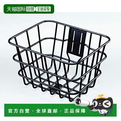 【日本直邮】Panasonic松下 自行车前筐 黑色 NCB2177S塑料