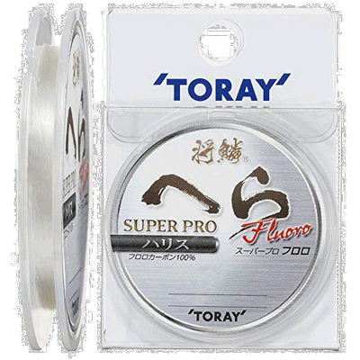 【日本直邮】Toary东丽Harris 将鳞 Super Pro Fluoro 75m 0.6号