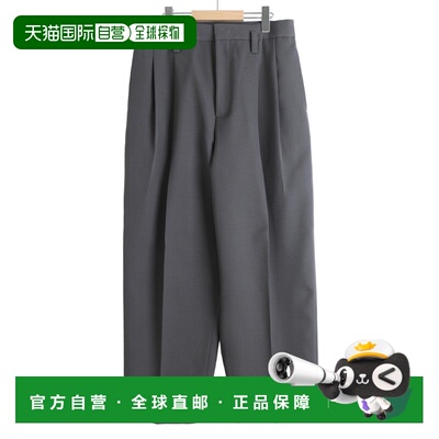 1h可退 日本直邮JIL SANDER男士羊毛斜纹西裤 J61KA0063J40002