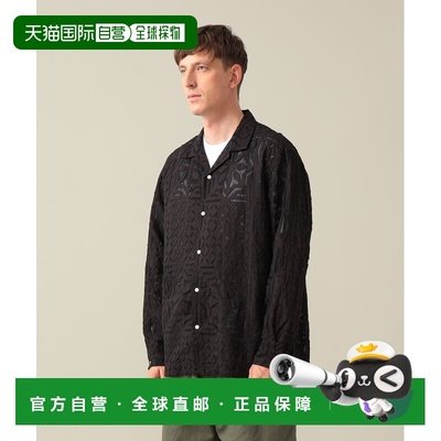 日本直邮Pilgrim Surf+Supply 男装 定番宽松长袖衬衫 反向贴布工