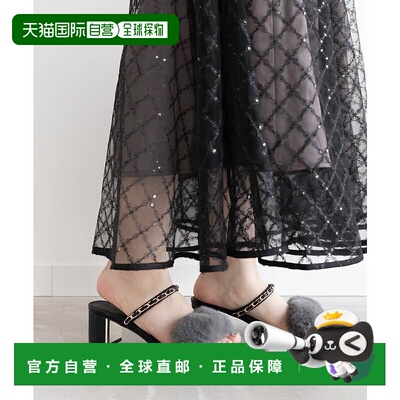 日本直邮RANDA 2WAY 毛毡带穆勒凉鞋 单鞋凉鞋 RA041BW14829