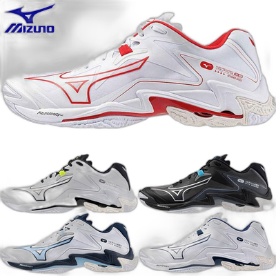 日本直邮Mizuno 男女排球鞋低帮2E宽Wave Lightning Z8/V1GA2400