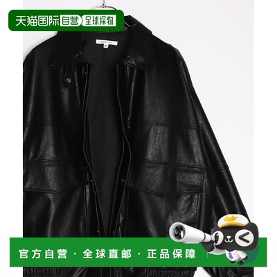 1h可退 日本直邮SUGGESTION男女同款A-2型PU皮夹克 时尚复古风格