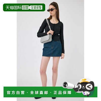 日本直邮MOUSSY TINTED DENIM 迷你短裙 [2466505]半身裙a字裙