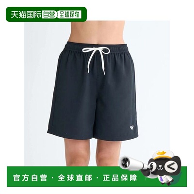 日本直邮ROXY 泳装 BLK RBS255013 黑色短裤腰带