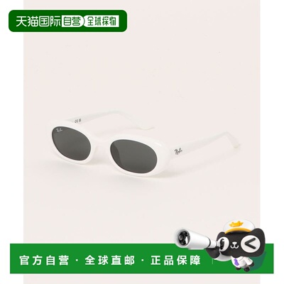 1h可退 日本直邮Ray-Ban 男女同款时尚矩形太阳镜 0RB4441D户外