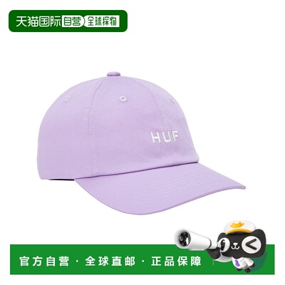 1h可退 日本直邮HUF 男女同款OG LOGO刺绣6面板帽子 25M_HT00716