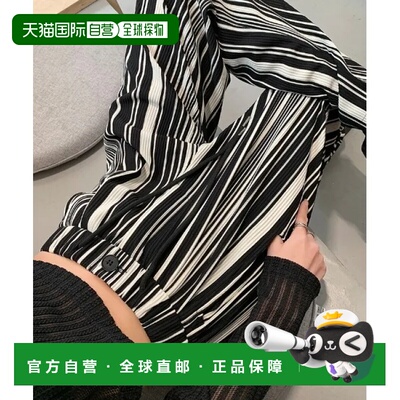 日本直邮deux amour 女士随机条纹休闲裤 春夏新款 轻松搭配 时尚