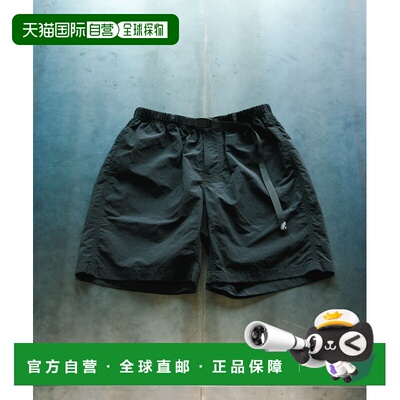 日本直邮Gramicci男士LOWERCASE宽松尼龙短裤 BSMA5GMP5S2101