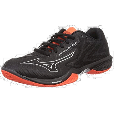 【日本直邮】Mizuno美津浓 羽毛球鞋EL2宽贴合轻量全能黑灰红22.5