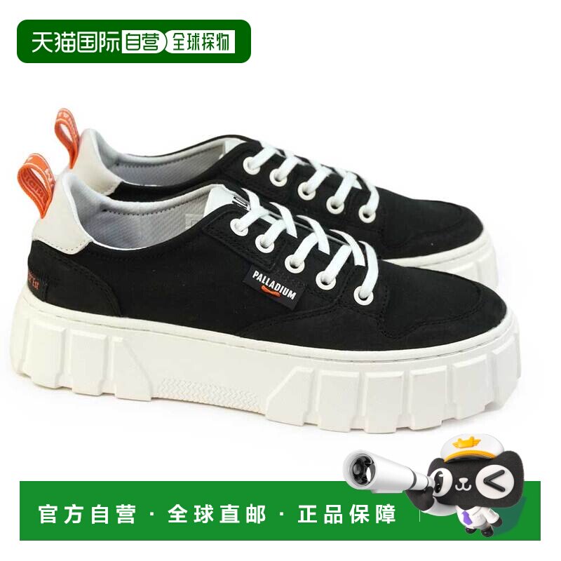 日本直邮Palladium 运动鞋厚底女士 98574 PALLATOWER LO 棉质 PA