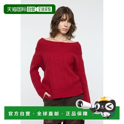 日本直邮MOUSSY OVER RIB OFF SHOULDER 上衣 [148231599]
