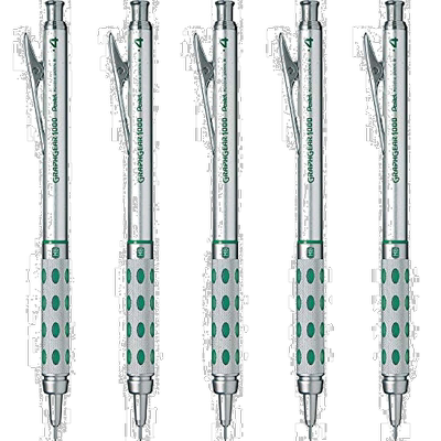 【日本直邮】Pentel派通 活动铅笔Graphgear1000 0.4mm 5支PG1014
