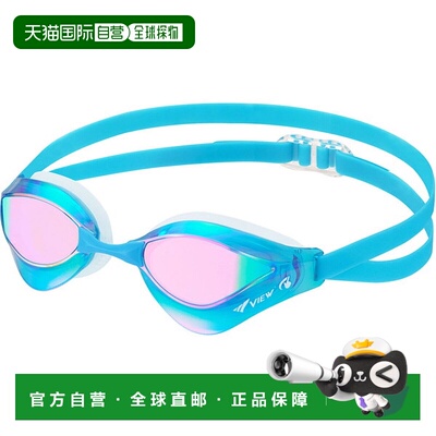 日本直邮VIEW 游泳镜片 ORCA 透明镜框系列镜镜片游泳 V230SAMC-A