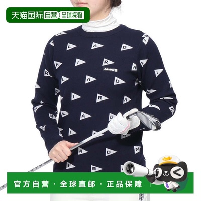 日本直邮Admiral GOLF 女士Flag Jacquard Cruiser高尔夫夹克 ADL