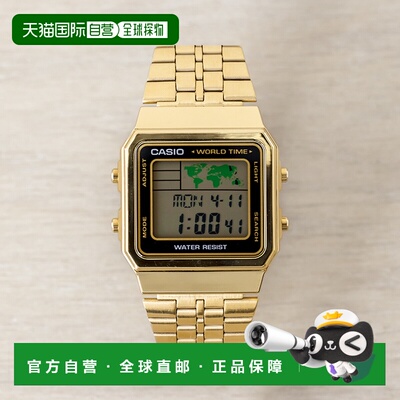 日本直邮CASIO STANDARD 卡西欧标准款 A500WGA-1 手表 计时 品牌