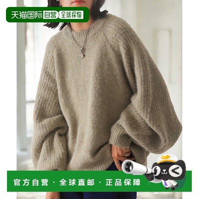 1h可退 日本直邮antiqua 女士拉格兰袖针织衫 AO00089