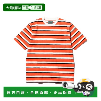 1h可退 日本直邮SPERRY TOP-SIDER 男士条纹口袋T恤 38040093156