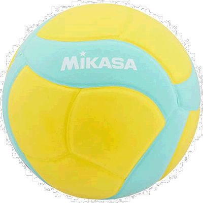 【日本直邮】MIKASA Smile Valley 4号 VS160W-Y 黄色/绿色 排球4