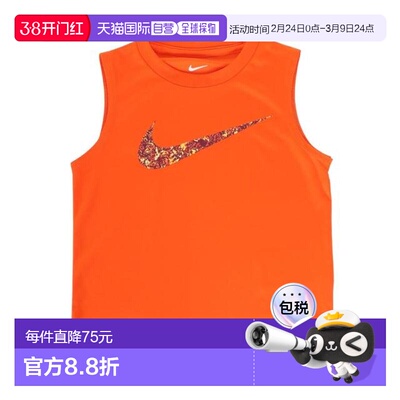 日本直邮Nike 托德拉 NKB SWOOSH 坦克背心 [76M098-N1Y(Jr)]耐克