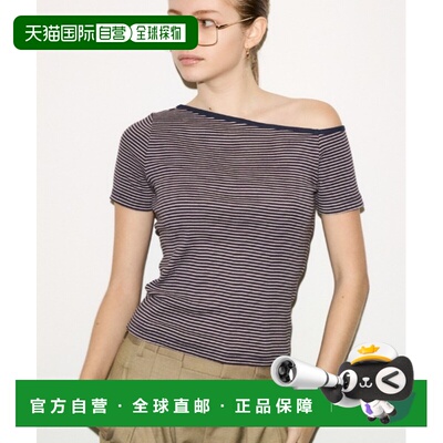 日本直邮THROW by SLY 女士 单肩露肩T恤 夏秋款 【付后1h可退】