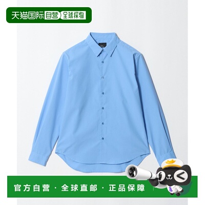 日本直邮green label relaxing 男装 长袖衬衫 仿棉聚酯纤维 JUST