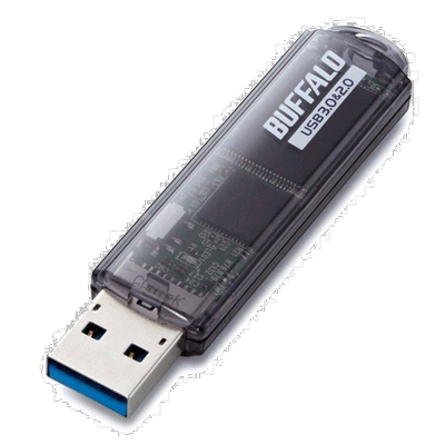 【日本直邮】BUFFALO巴法络U盘USB 3.0储存器64GB 黑色