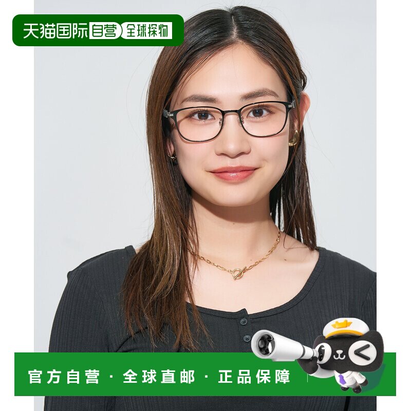 1h可退 日本直邮Zoff 佐芙 男女 复古风皮革纹理防滑眼镜框新款