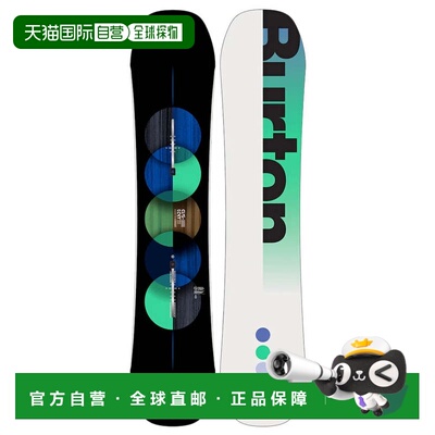 日本直邮Burton 儿童24 - 25款Junior Snowboard Custom Small 自