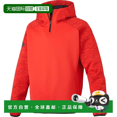 【日本直邮】迪桑特Barrier Fleece棒球半拉链上衣 DBX-2760B 红