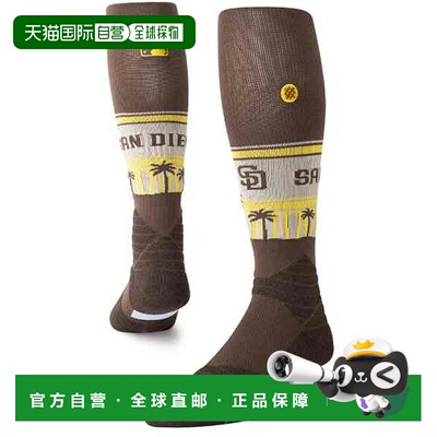 日本直邮STANCE SD PALMS OTC 袜子 A759A25SDP 男士 女士 棕色 M