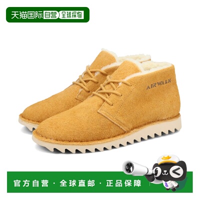 日本直邮AIRWALK EVS BOOTS 男士皮靴棕色AWC5101-BROWN