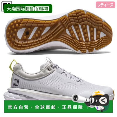日本直邮FOOTJOY Quantum LACED 女士高尔夫钉鞋 97844 2026年款