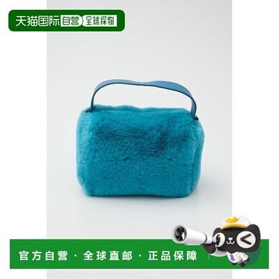 1h可退 日本直邮RODEO CROWNS WIDE BOWL 女装 仿毛绒单肩包 可拆