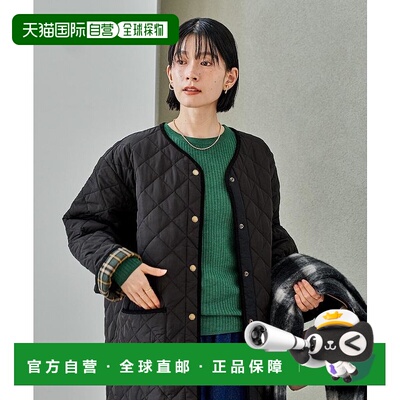 1h可退 日本直邮FREAK'S STORE 女士 PRIMALOFT 中棉钻石绗缝无领