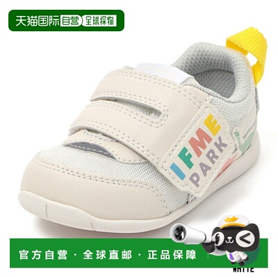 日本直邮IFME 儿童运动鞋 恐龙图案 魔术贴 半码可选 20-6307 20-
