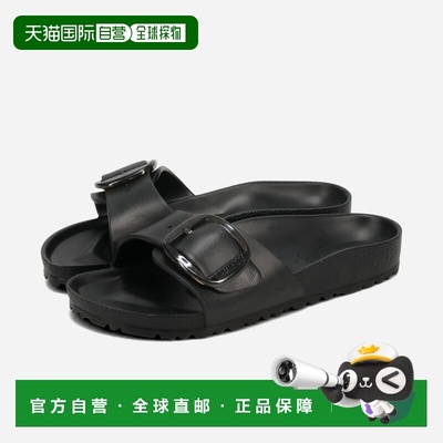 日本直邮BIRKENSTOCK MADRID BIG BUCKLE EVA 窄款女士凉鞋 黑色