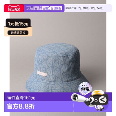 日本直邮Calvin Klein 男女同款 高冠深檐 丹宁徽【付后1h可退】