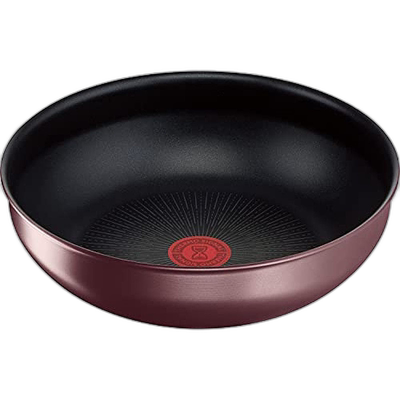 【日本直邮】T Fal特福 炒锅燃气IH兼容深炒锅 手柄另售26cm L385