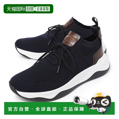 日本直邮Berluti 男士蓝色运动鞋 s4918 001 b72 SHADOW