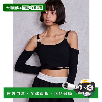 1h可退 日本直邮Symmetry GYDA 女装修身细身设计半背心式上衣 07