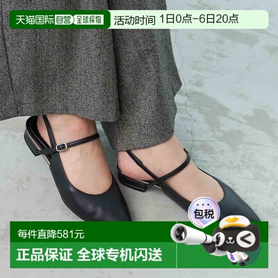 日本直邮Riz Raffinee RRRG52038 Liz Raffinee 后系带高跟鞋（黑