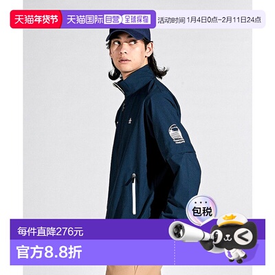 日本直邮Munsingwear 泼水弹力袖拼接短外套 [M01871EM009799]