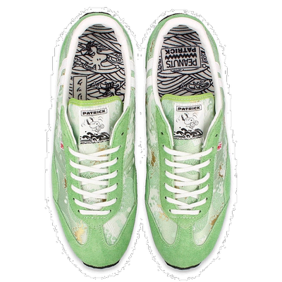 日本直邮PATRICK SNOOPY-S 帕特里克史努比男女运动鞋低帮 GREEN