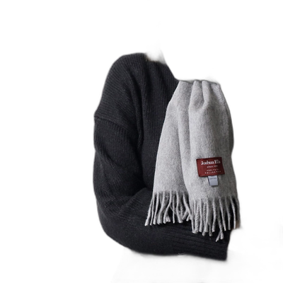 日本直邮 Joshua Ellis 秋冬女士简约百搭防寒羊绒披肩RWC50522